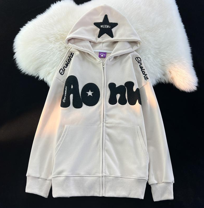 'Aonw' Star Hoodie – Luxandluxy