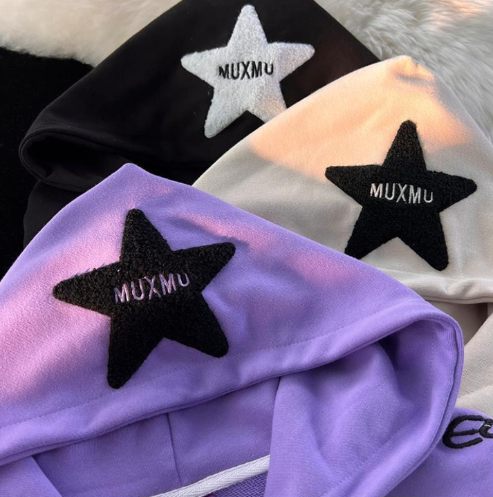 'Aonw' Star Hoodie – Luxandluxy