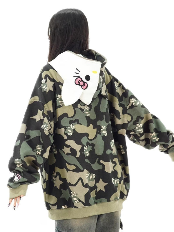 Armed Hello Kitty Camo Hoodie – Luxandluxy