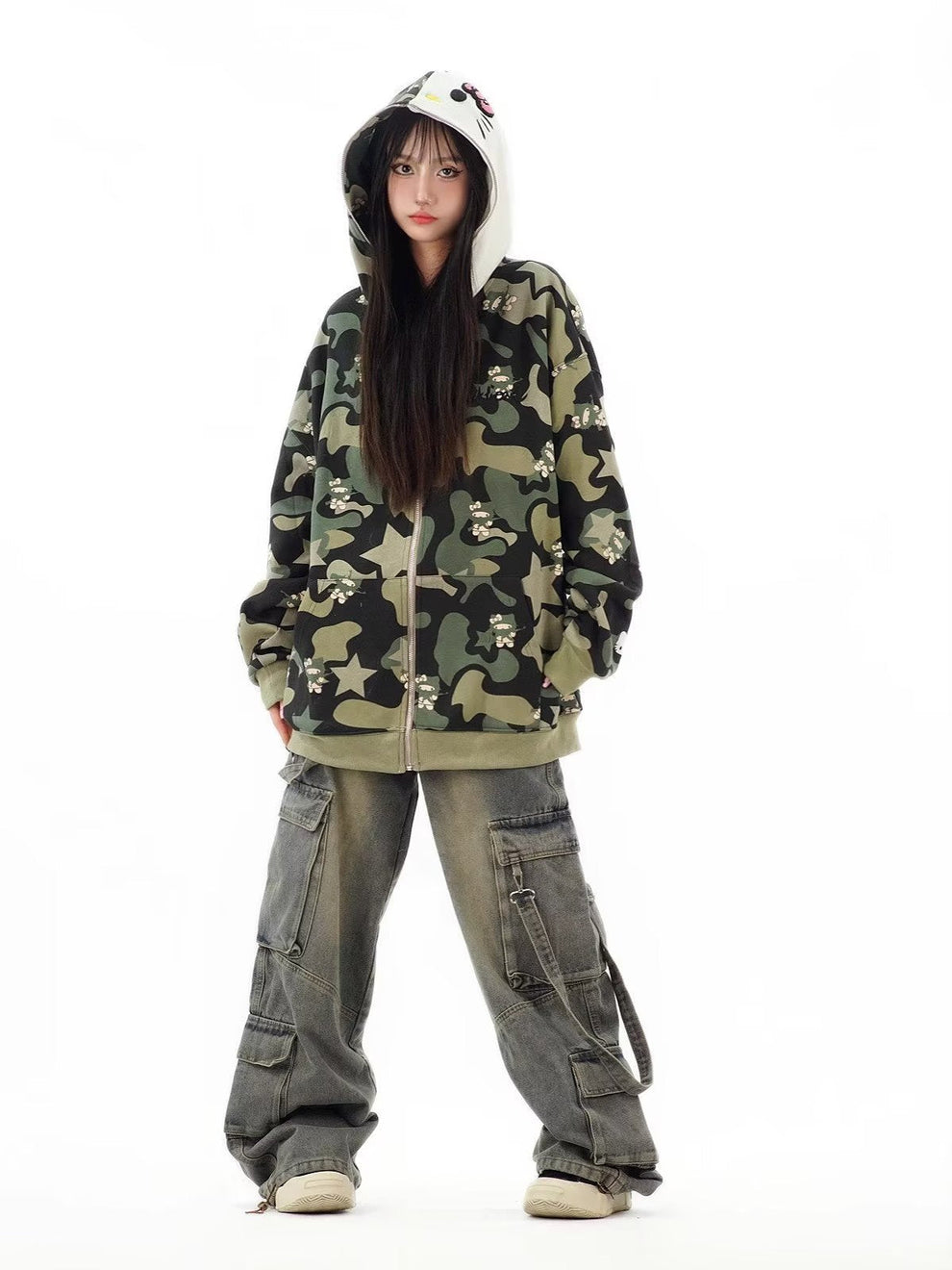 Armed Hello Kitty Camo Hoodie – Luxandluxy