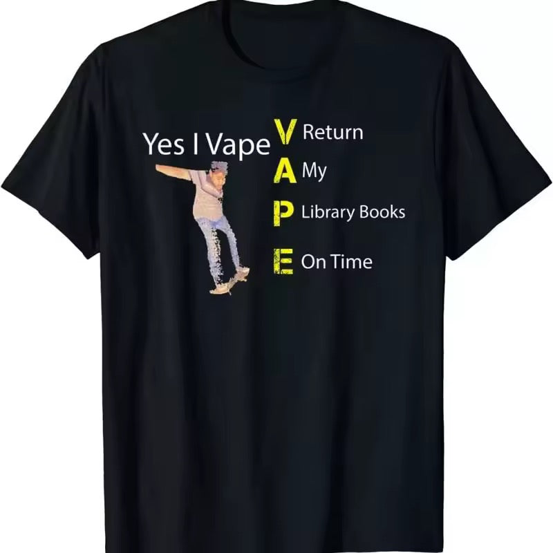 “Yes I Vape” Meme Tee – Luxandluxy