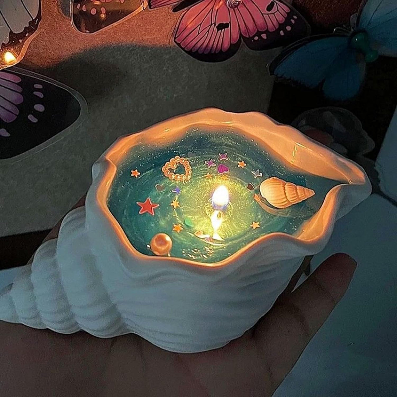 Conch Seashell Candle – Luxandluxy