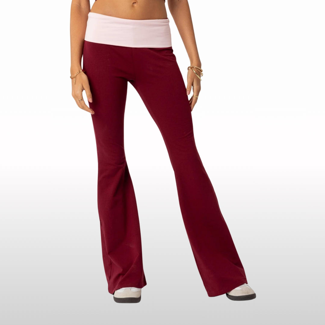 Contrast Fold Over Tube 2 piece set – Luxandluxy