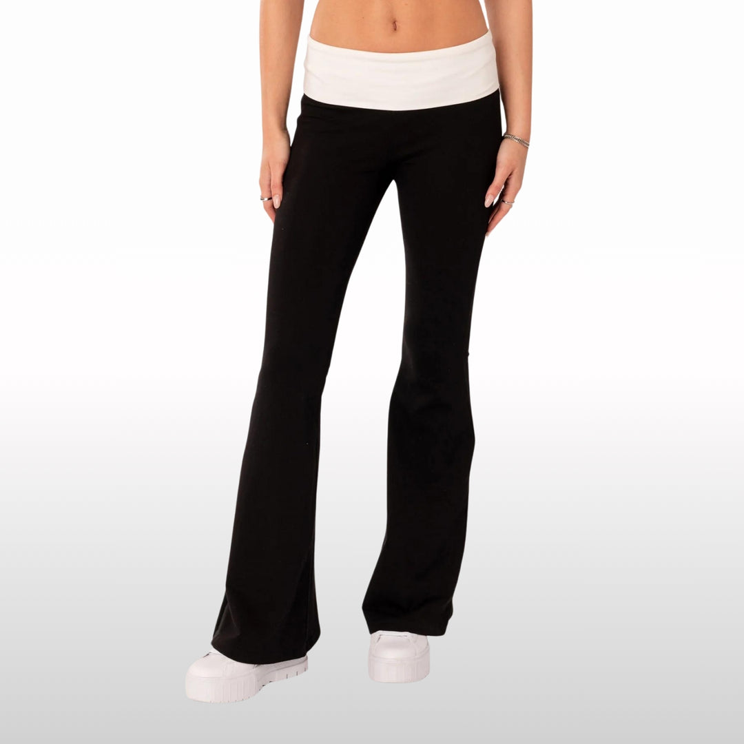 Contrast Fold Over Tube 2 piece set – Luxandluxy