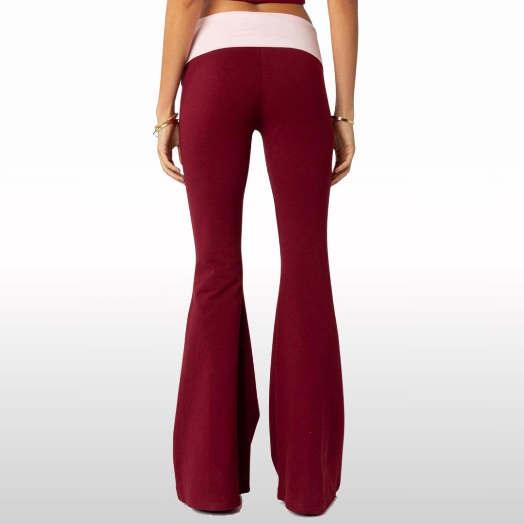 Contrast Fold Over Tube 2 piece set – Luxandluxy