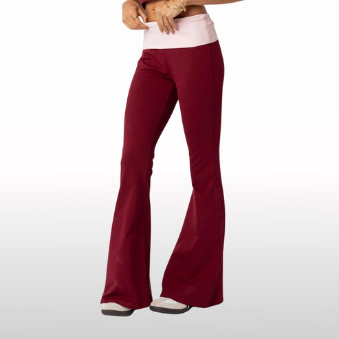Contrast Fold Over Tube 2 piece set – Luxandluxy