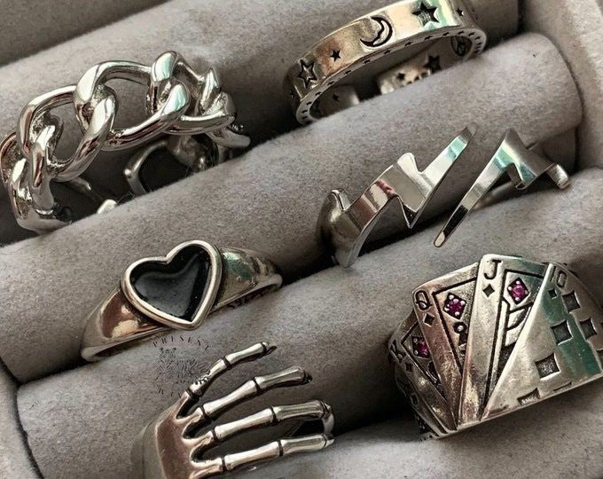 Gothic Rings Pack – Luxandluxy