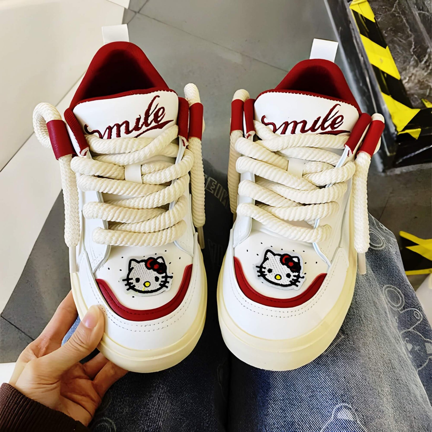 Hello Kitty Chunky Sneakers – Luxandluxy