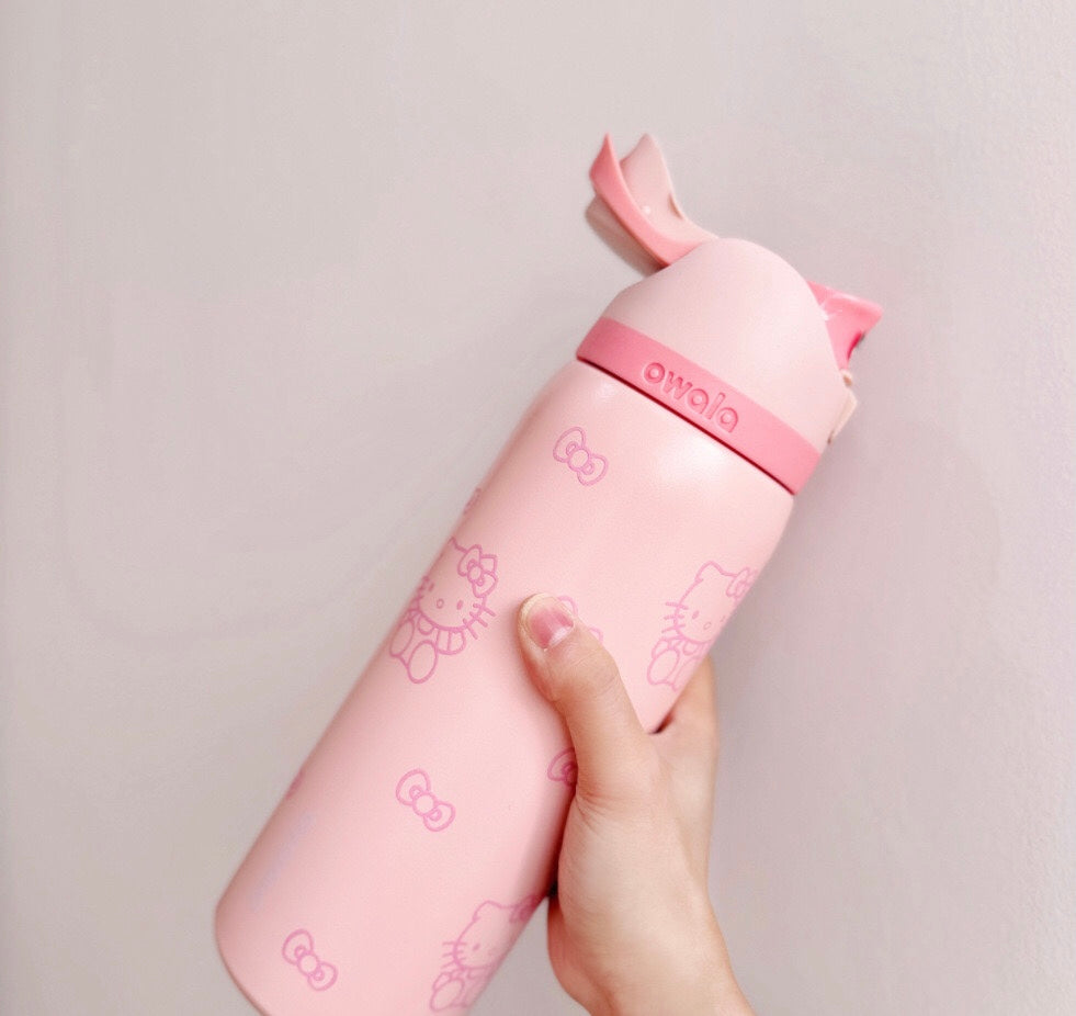Hello Kitty Owala Water Bottle – Luxandluxy
