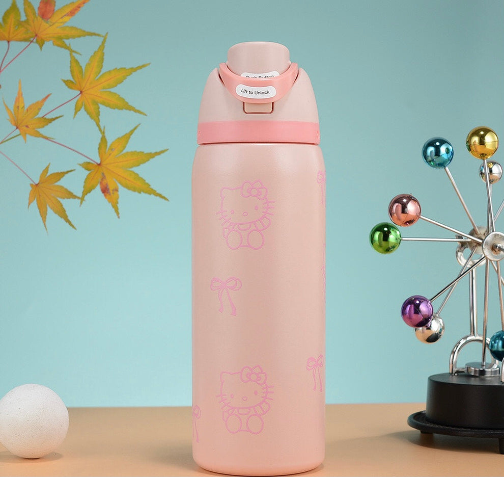 Hello Kitty Owala Water Bottle – Luxandluxy