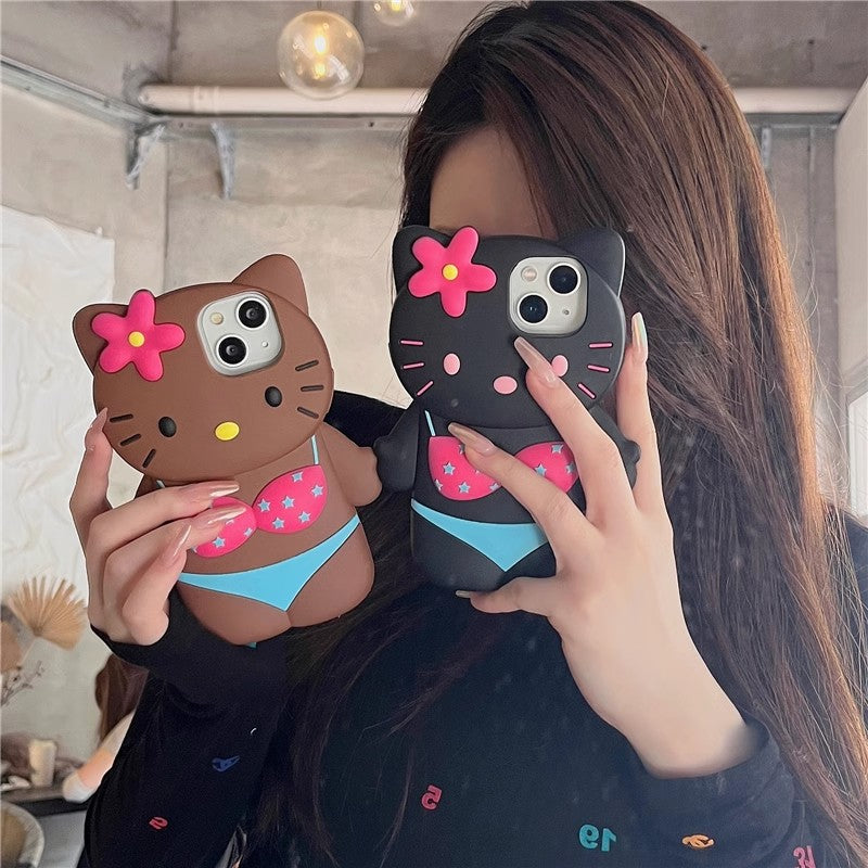 Hello Kitty Wearing Bikini iPhone Case – Luxandluxy