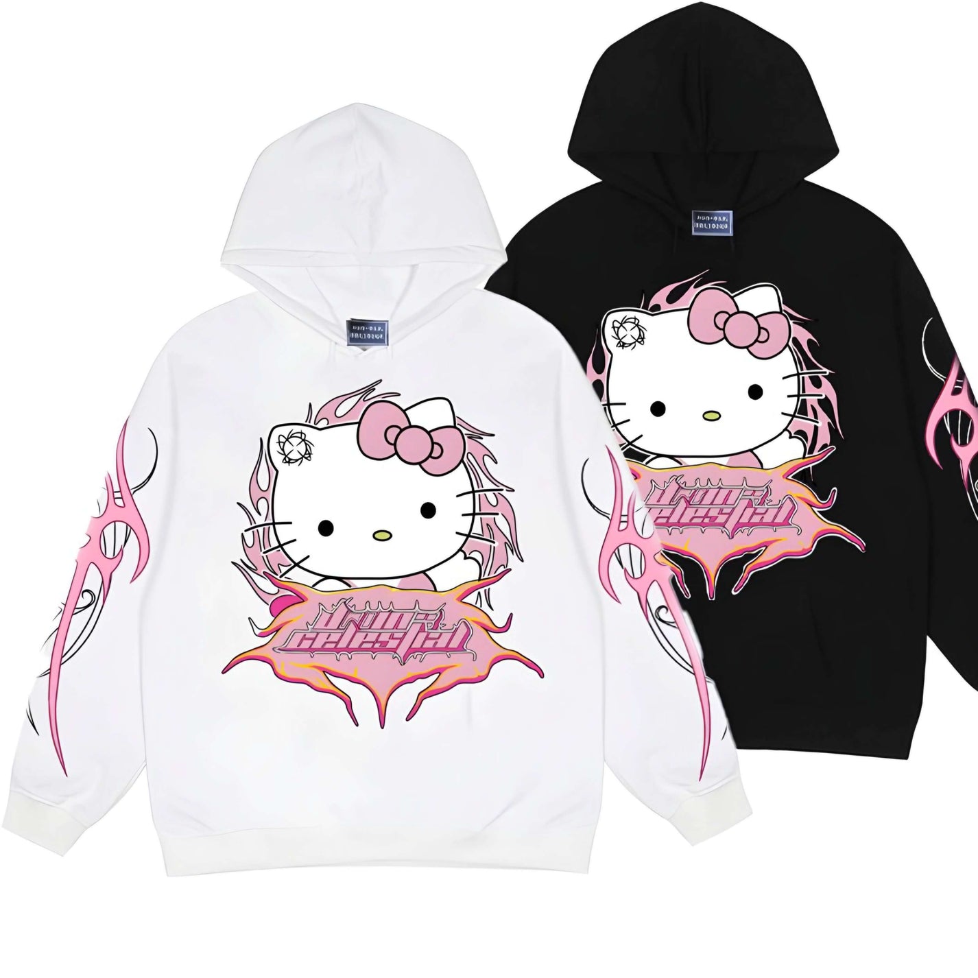 Hello Kitty Wonderland Zip-Up Hoodie – Luxandluxy