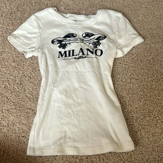 "Pasticceria Fiorentina" Milano Tee – Luxandluxy