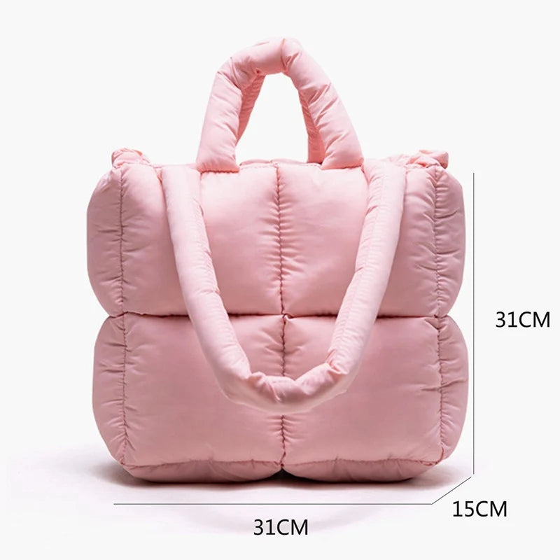 Puffer Tote Bag – Luxandluxy
