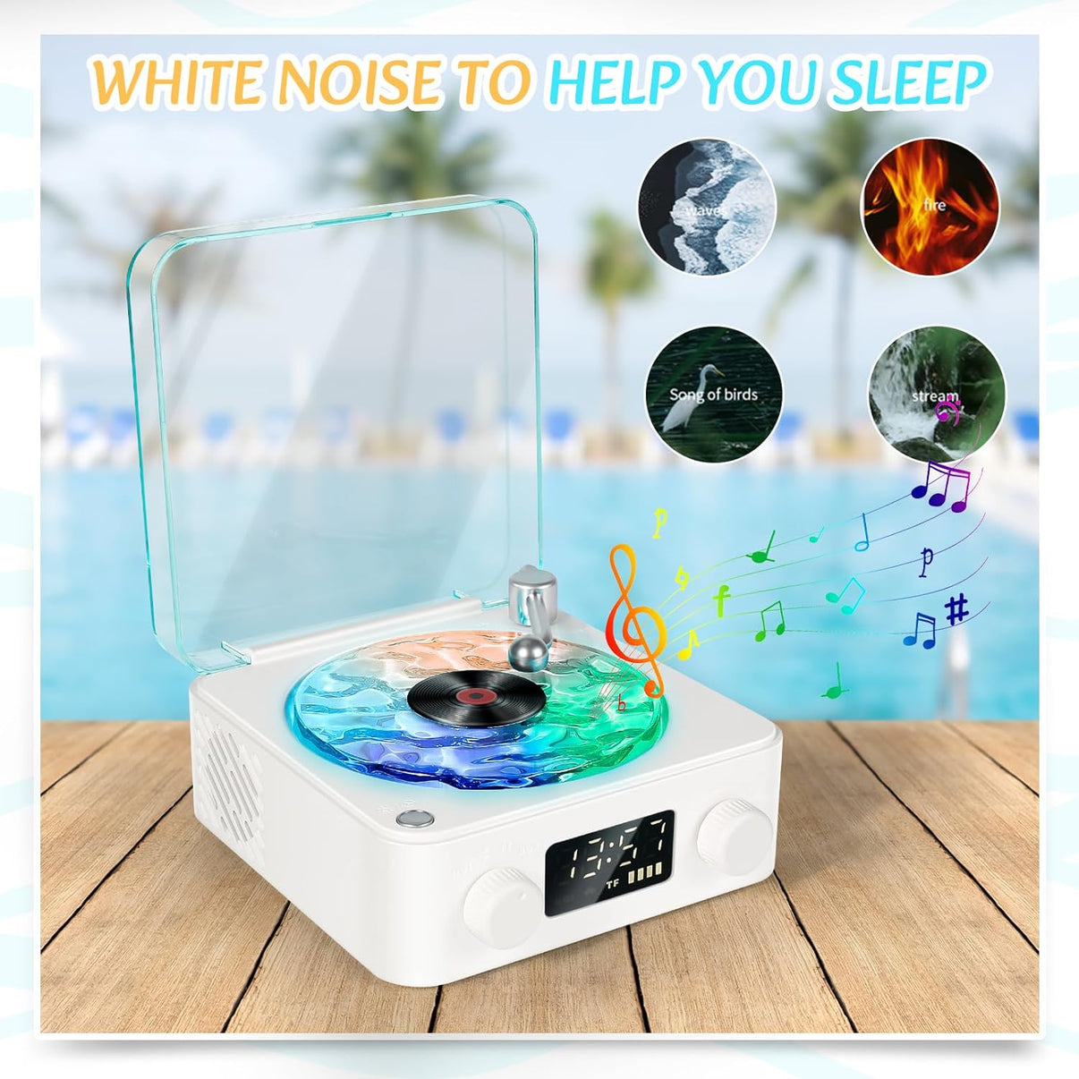 Retro Vinyl Speaker Wave Light – Luxandluxy