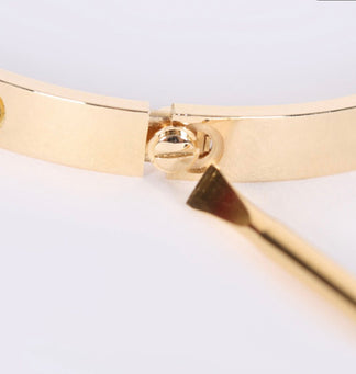 Screw Cuff Bangle Love Bracelet – Luxandluxy