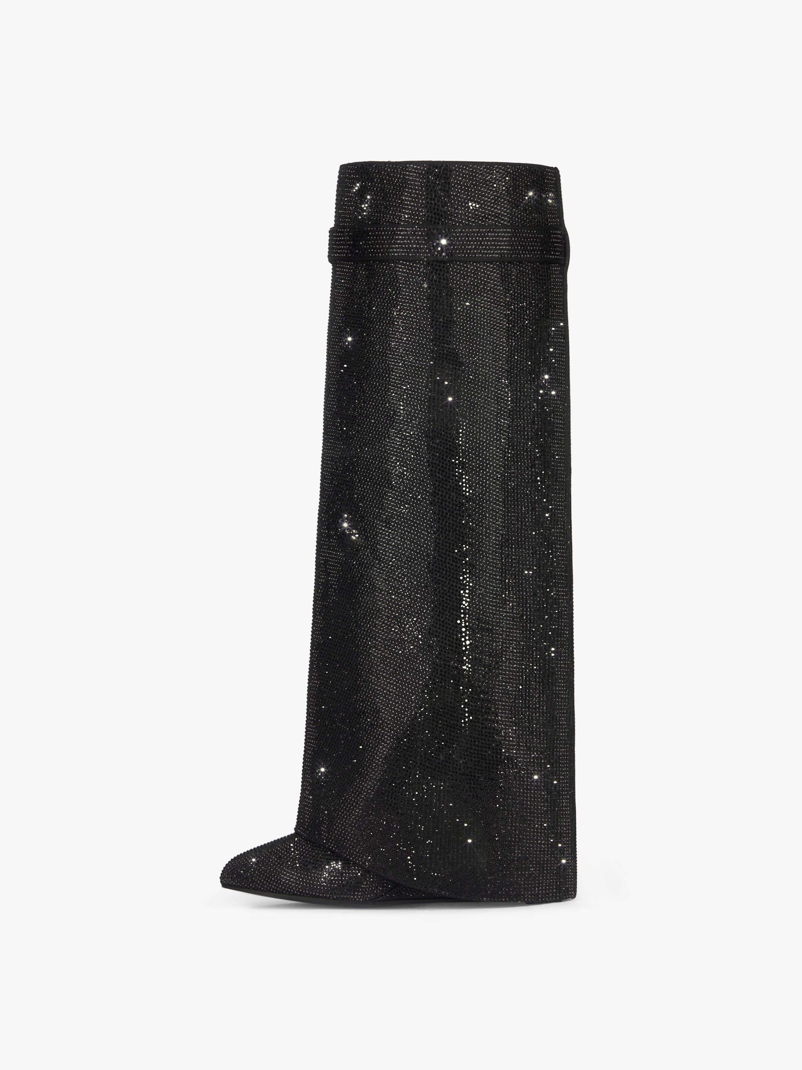 Givenchy Shark Lock Boots In Strass – Luxandluxy