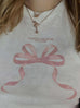 'Taking Care Of Me' Bow T-Shirt – Luxandluxy